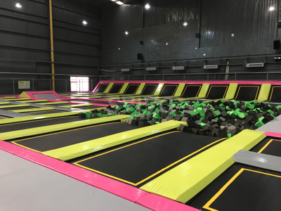 Maze Trampoline,Park-our,Soccer,Spider Man,Foam Pit,Basketball And ...